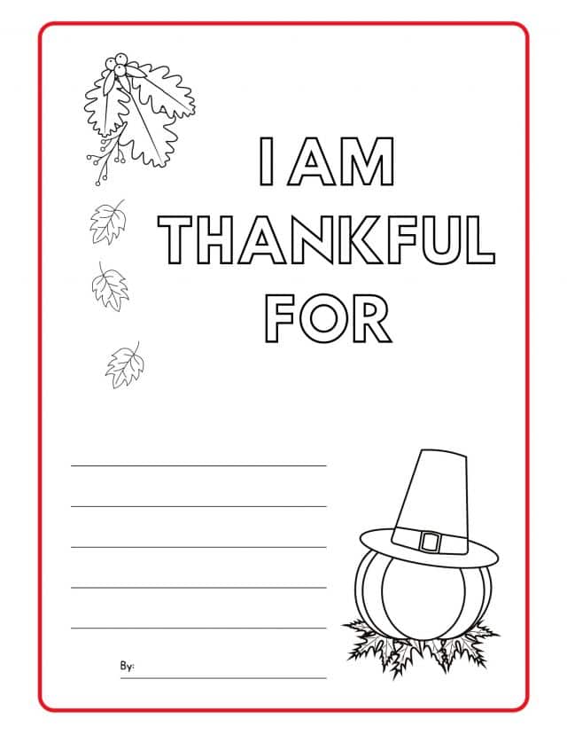 10 Free Thanksgiving Coloring Pages & Activity Sheets - About a Mom
