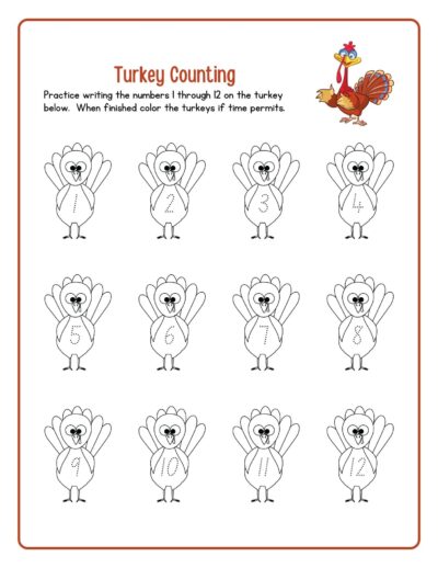 10 Free Thanksgiving Coloring Pages & Activity Sheets - About a Mom