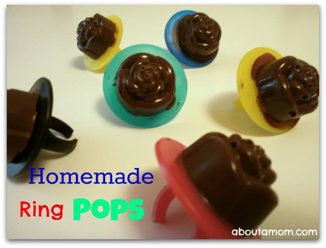 Homemade Ring Pops