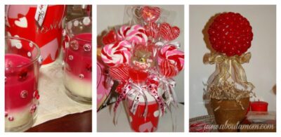 DIY Candy Bouquet for Valentine's Day and More Dollar Store Crafts