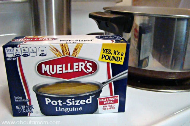 Mueller's Pot-Sized Pasta and a Chicken Tetrazzini Recipe - About a Mom