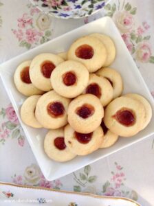 Jam Filled Butter Cookies - About a Mom