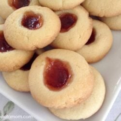 Jam Filled Butter Cookies - About a Mom