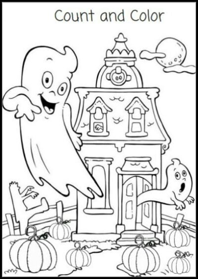 Printable Halloween Coloring Pages & Activity Sheets - About a Mom