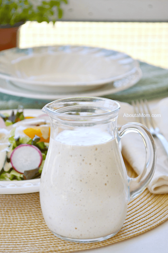 Zesty Homemade House Dressing - About a Mom