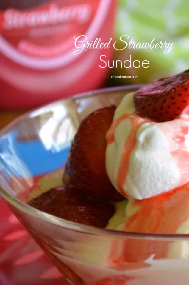 Grilled Fruit Sundaes #SundaeSundays - About a Mom