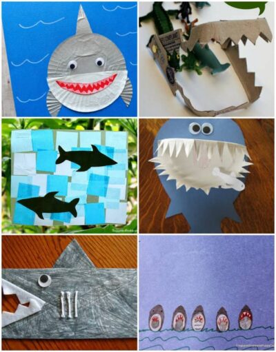 20 Fun Shark Week Crafts for Kids - About a Mom