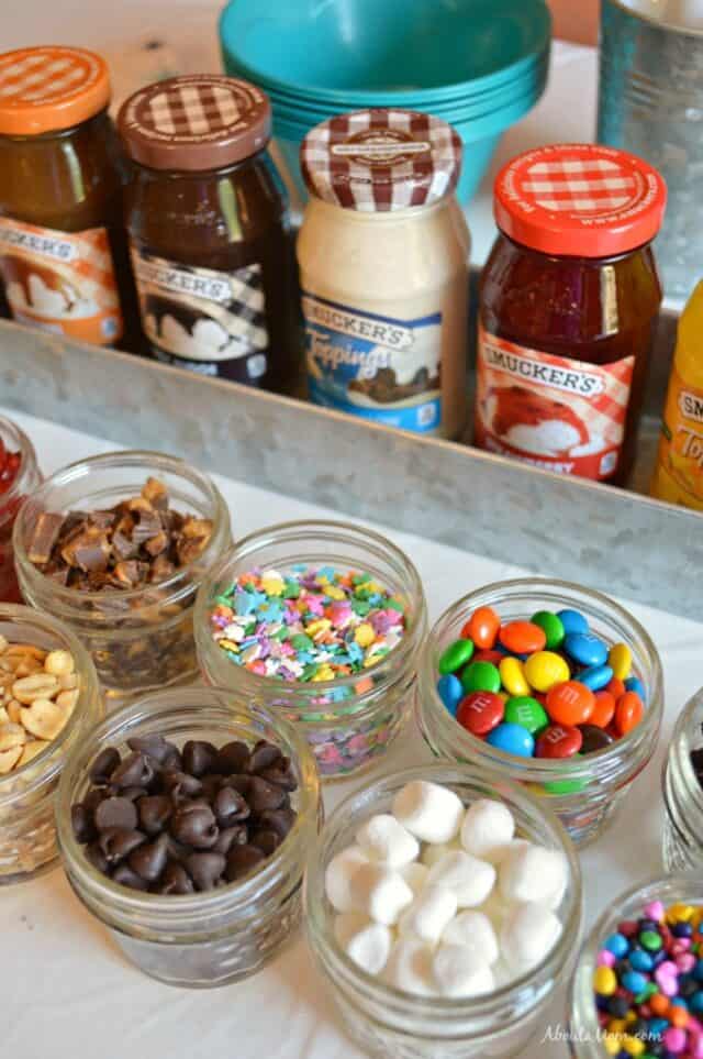 How To Make The Ultimate Ice Cream Sundae Bar - About a Mom
