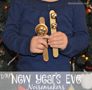 DIY New Year's Eve Noisemakers - About a Mom