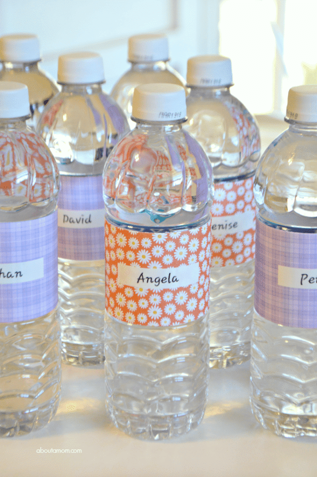 3 Simple DIY Party Drink Labels - About a Mom