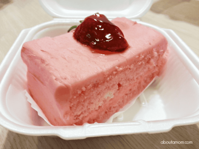 Fresh Strawberry Cake | Inspired by The Butcher Shop Bakery - About a Mom