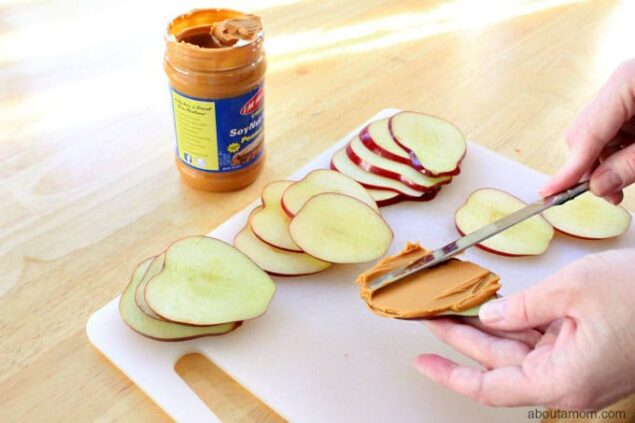 Apple Crunch Snack for Kids - About a Mom
