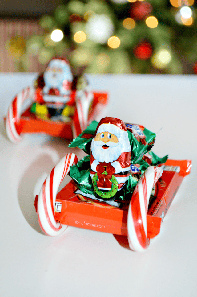 How to Make Candy Sleighs - About a Mom