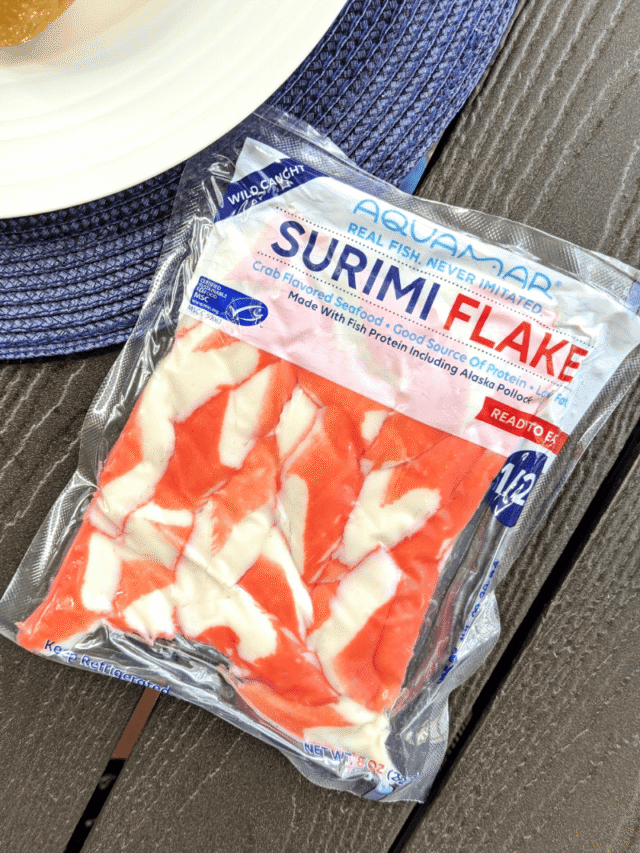 The Best Imitation Crab Seafood Salad - About a Mom