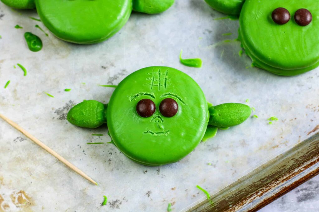 How to Make Adorable Baby Yoda Cookies - About a Mom