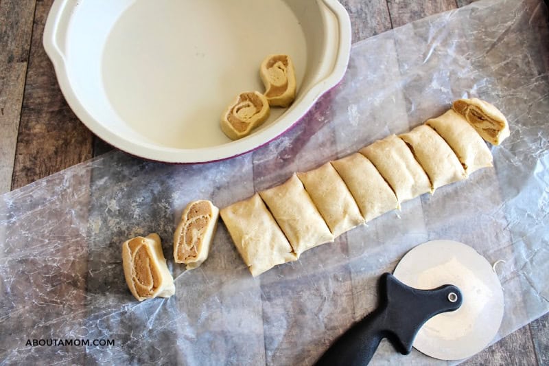 Not-So-Guilty Cinnamon Sugar Almond Rolls Recipe - About a Mom