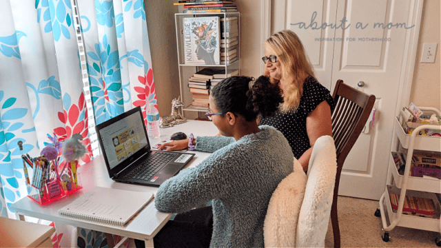 A Parent's Survival Guide to Virtual Learning - About a Mom