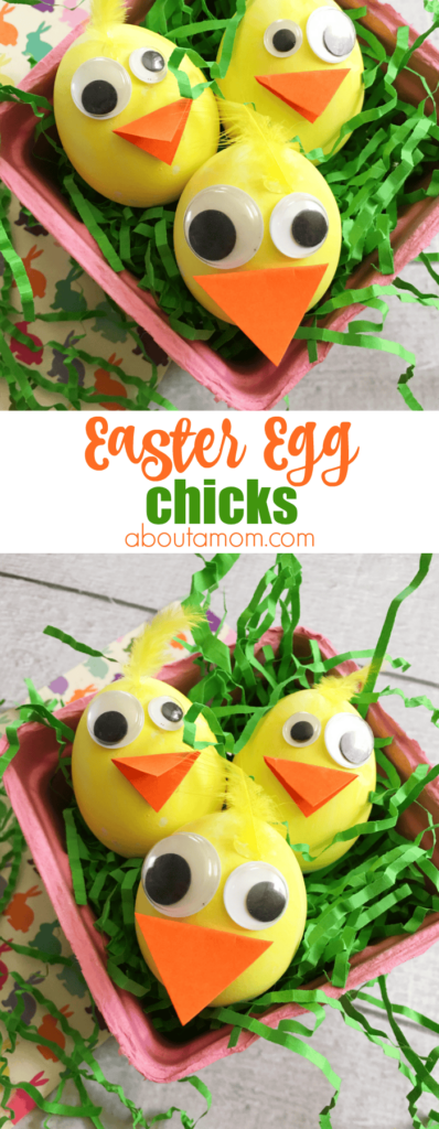 Easter Egg Chicks - About a Mom