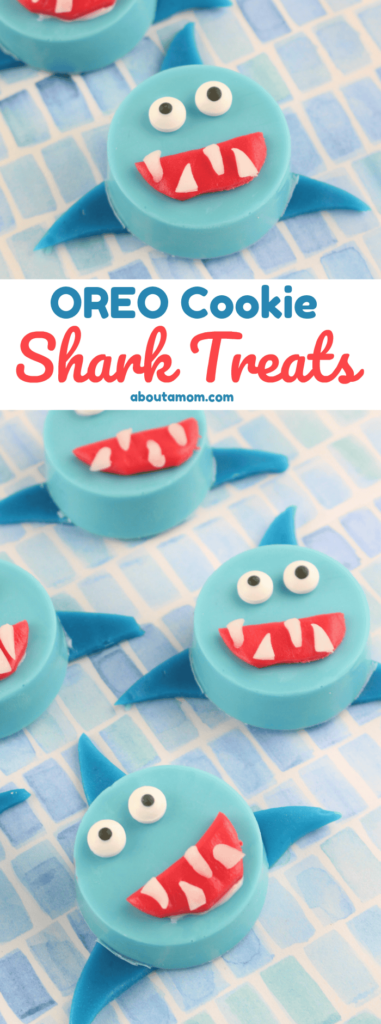 OREO Cookie Shark Treats - About a Mom
