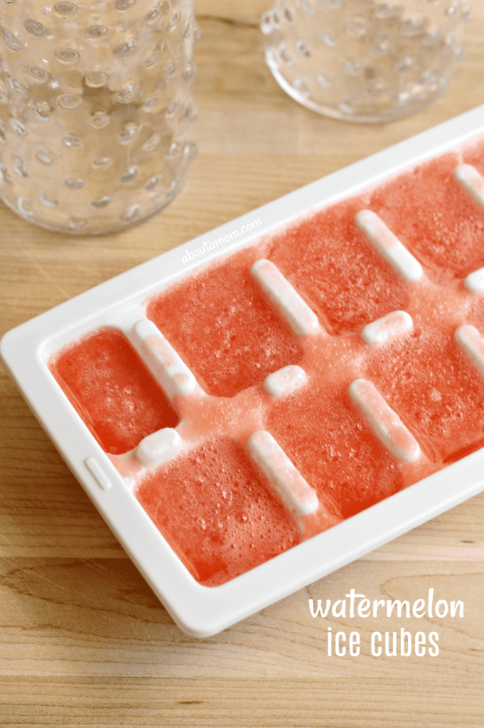 Watermelon, Nectarine and Mint Coolers - About a Mom