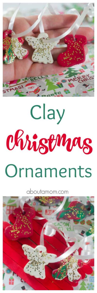Make Your Own Clay Christmas Ornaments - About a Mom