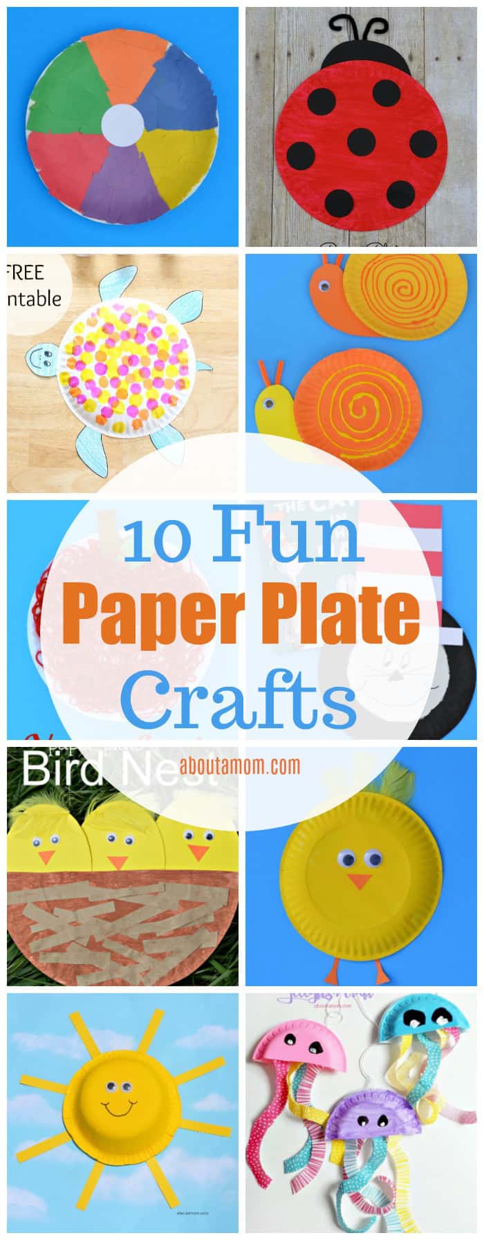 10 Fun Paper Plate Crafts for Kids About a Mom