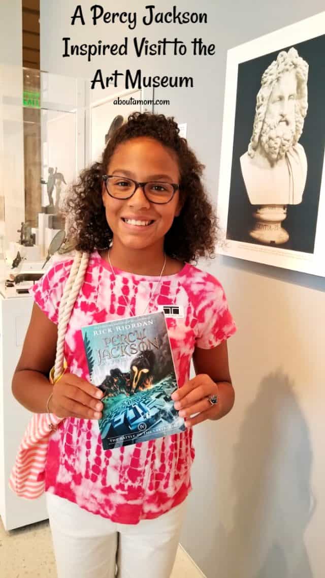 Percy Jackson-Inspired Visit to the Art Museum - About a Mom