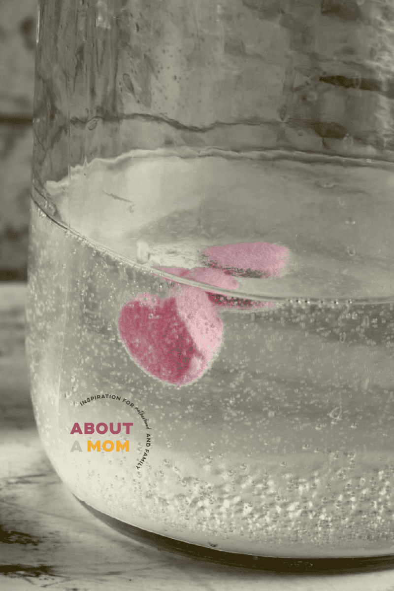 Dancing Hearts Valentine's Day Science Experiment - About a Mom