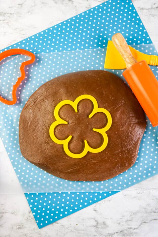 Chocolate Homemade Playdough Recipe - About a Mom