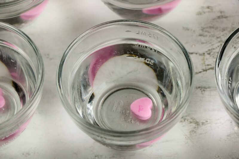 Dissolving Candy Hearts Science Experiment for Valentine's Day - About ...