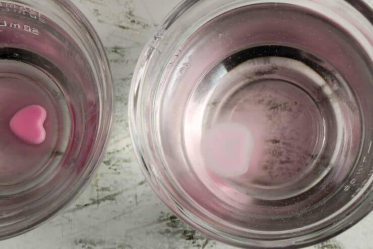 Dissolving Candy Hearts Science Experiment for Valentine's Day - About ...