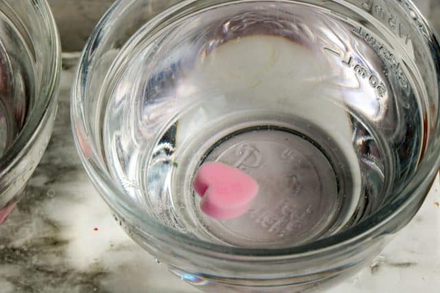 Dissolving Candy Hearts Science Experiment for Valentine's Day - About ...