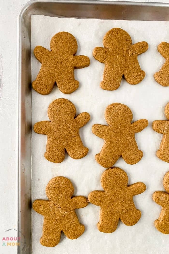 Soft & Chewy Gingerbread Cookies - About a Mom