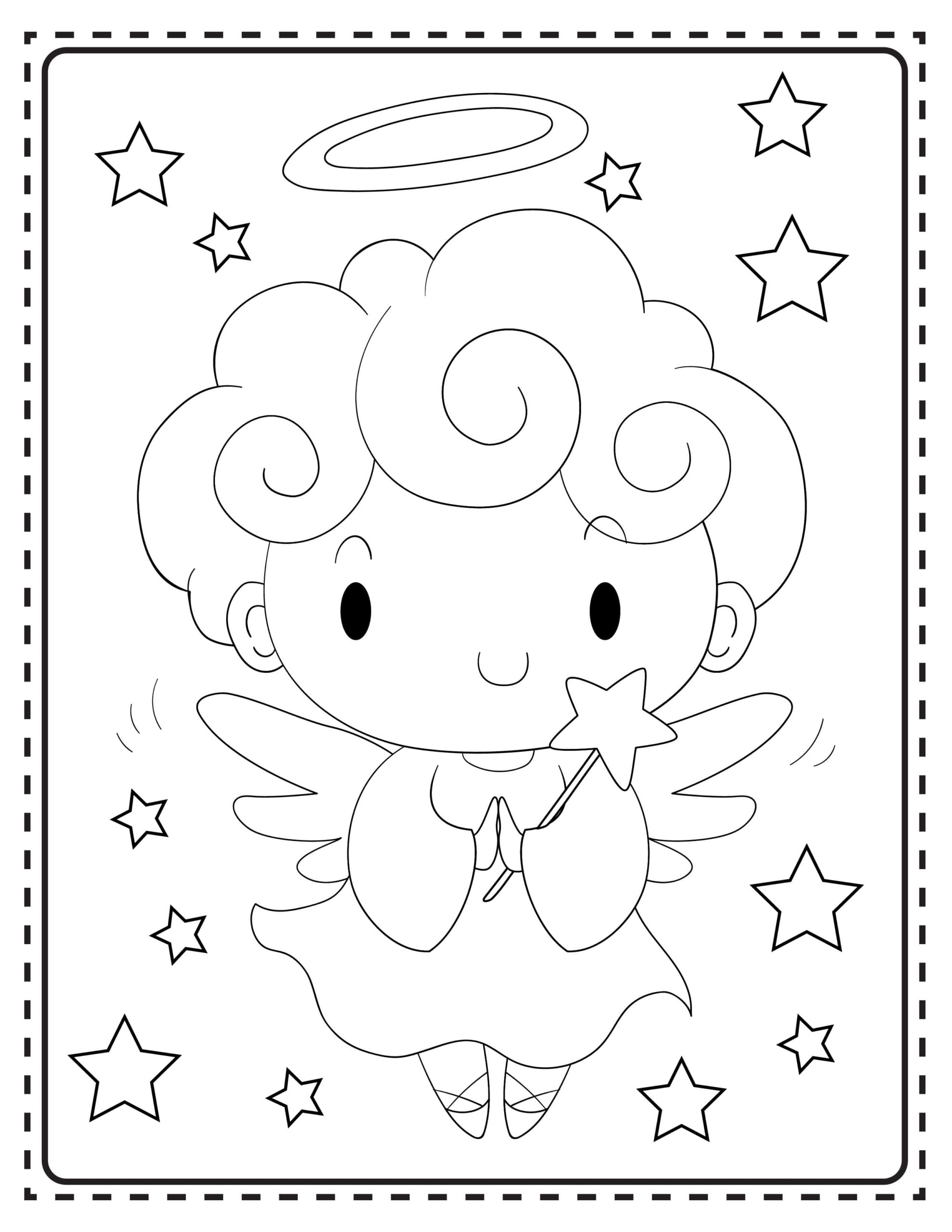 Printable Christmas Nativity Coloring Pages - About a Mom