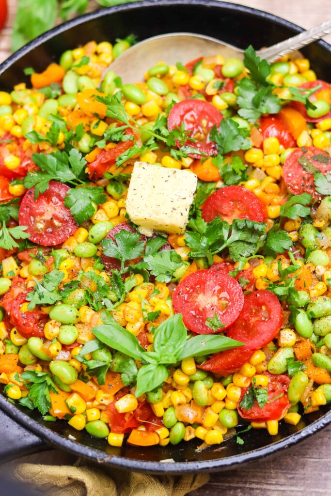 Succotash Recipe - About a Mom