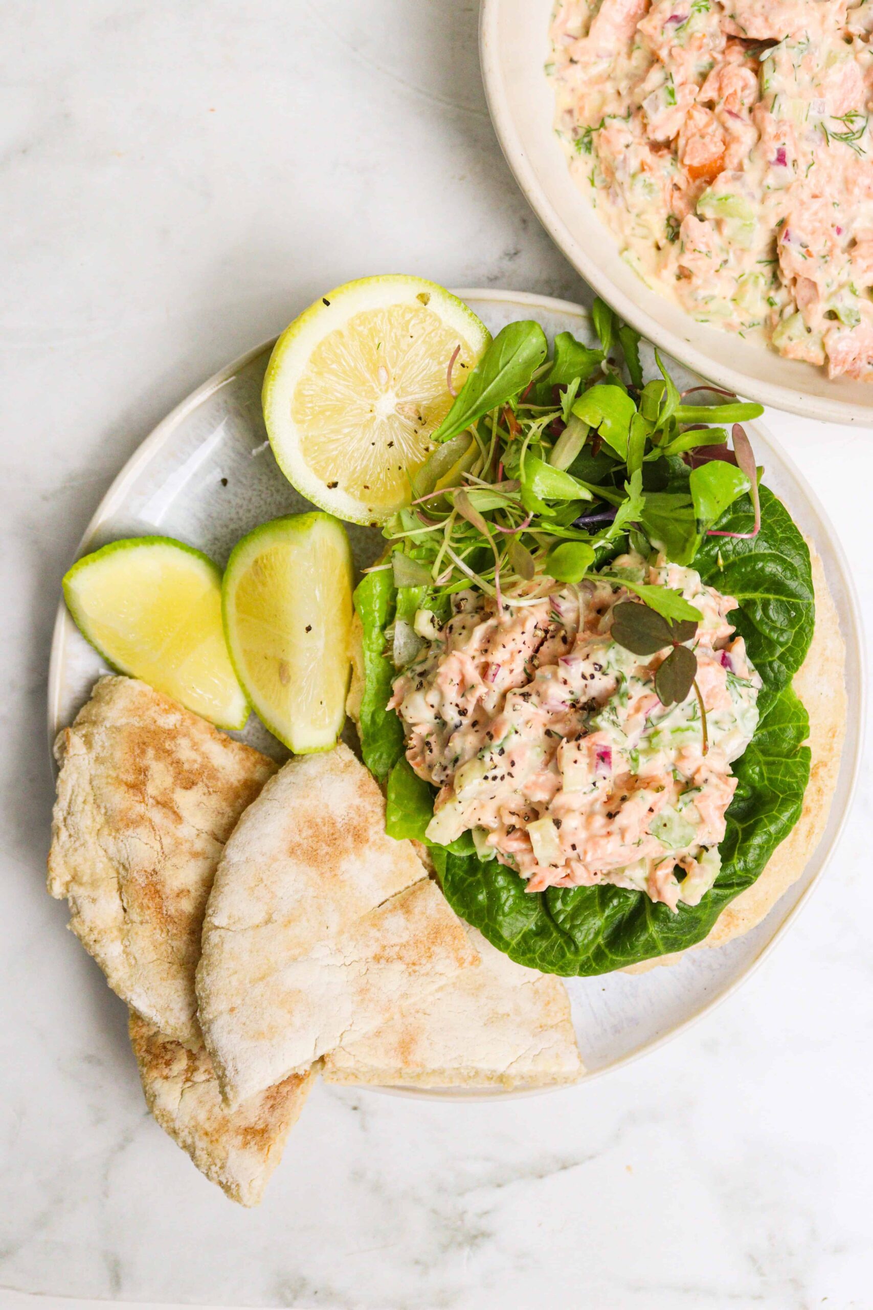 Easy Canned Salmon Salad - About a Mom