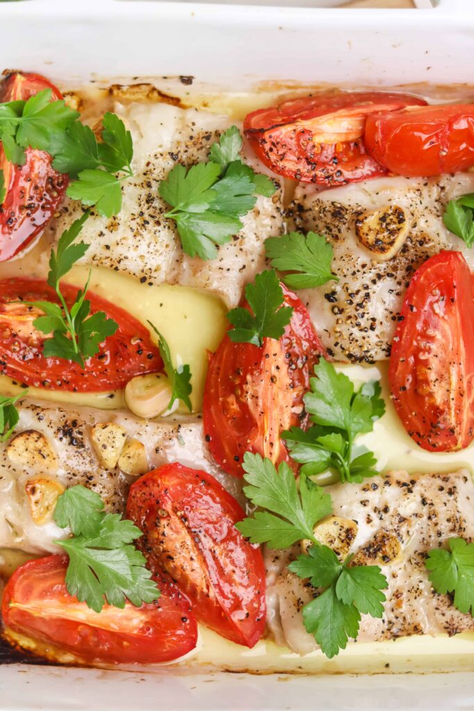 Delicious Roasted Cod Recipe - About a Mom