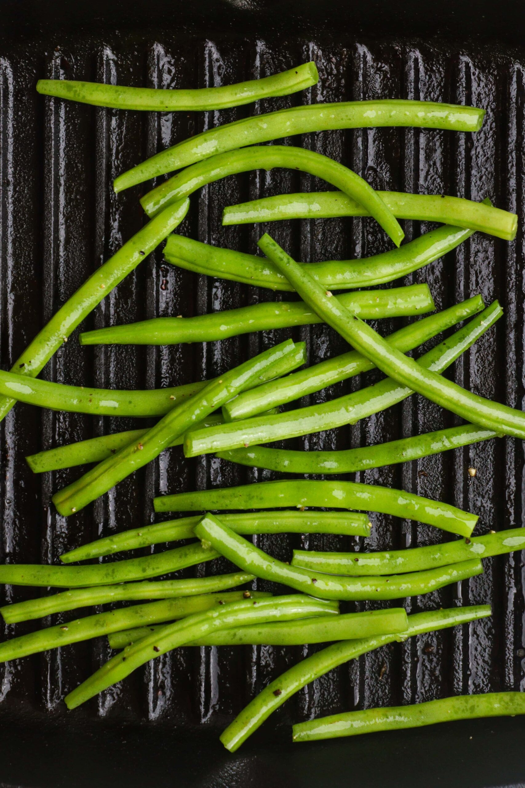 Grilled Green Beans Recipe - About a Mom