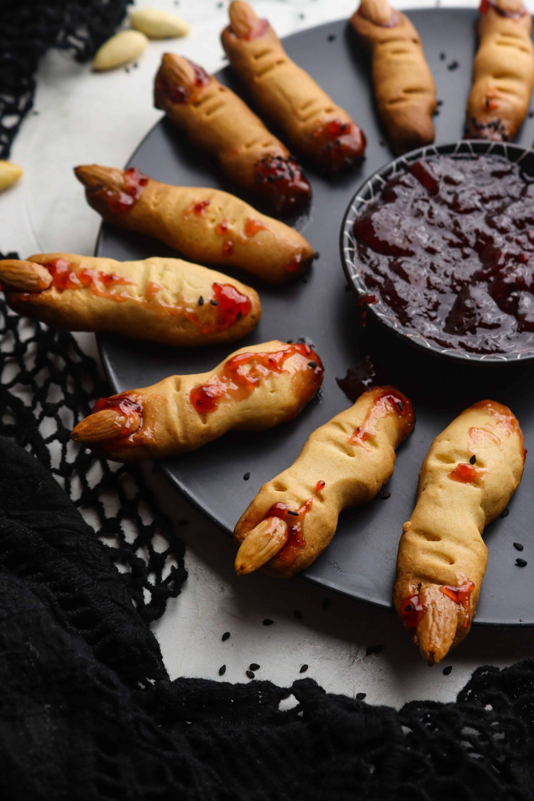 Easy Witch Finger Cookies (Halloween Cookies) - About a Mom