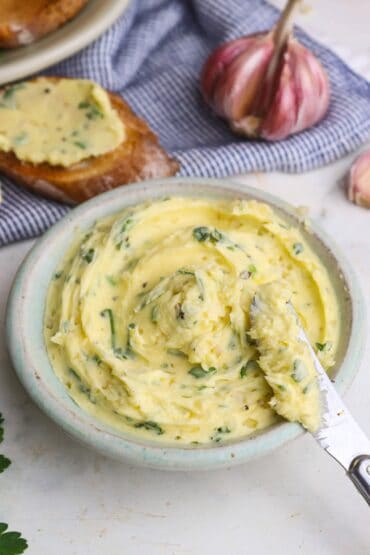 How to Make Garlic Butter - About a Mom