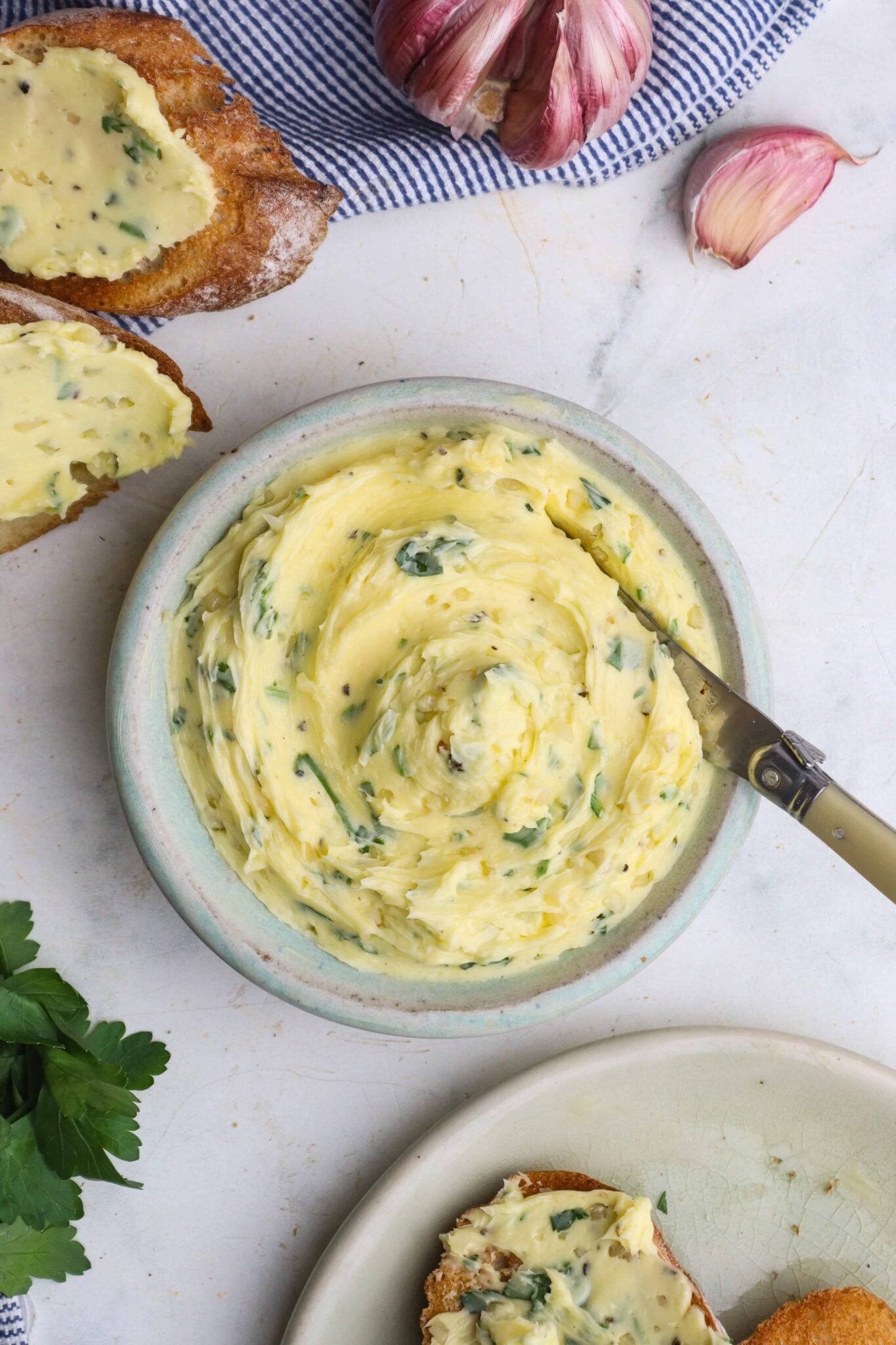 How To Make Garlic Butter - About a Mom