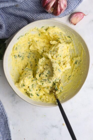 How to Make Garlic Butter - About a Mom
