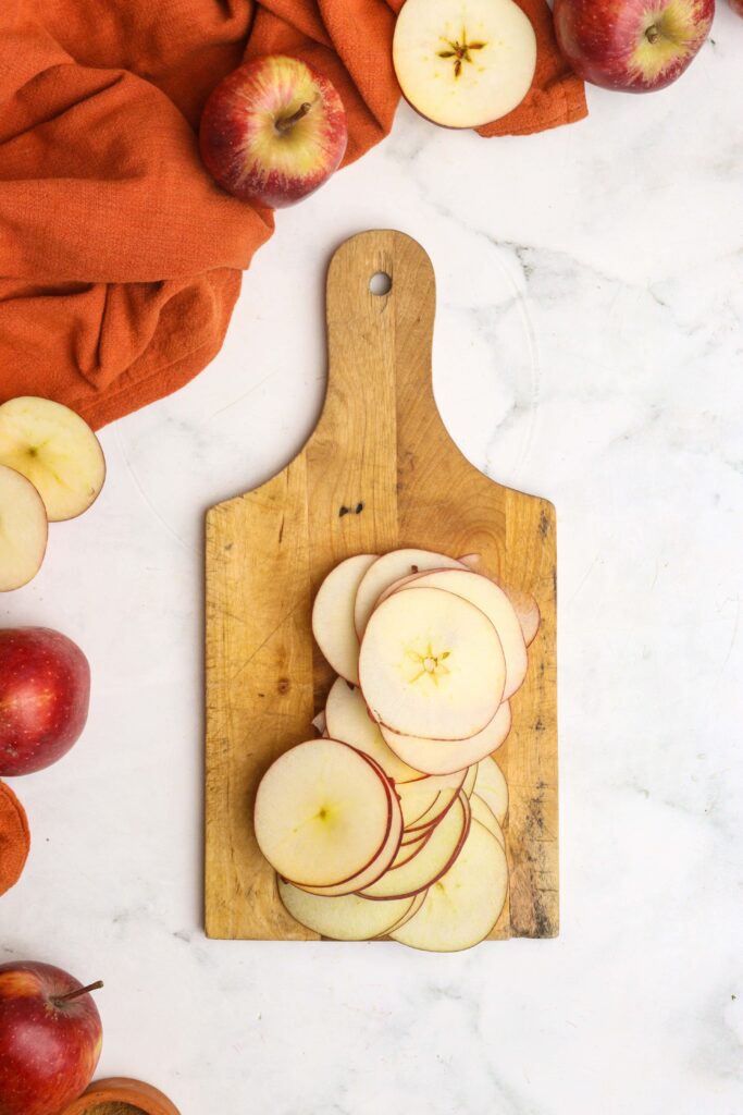 Dehydrated Apples (Dried Apples in Oven) - About a Mom