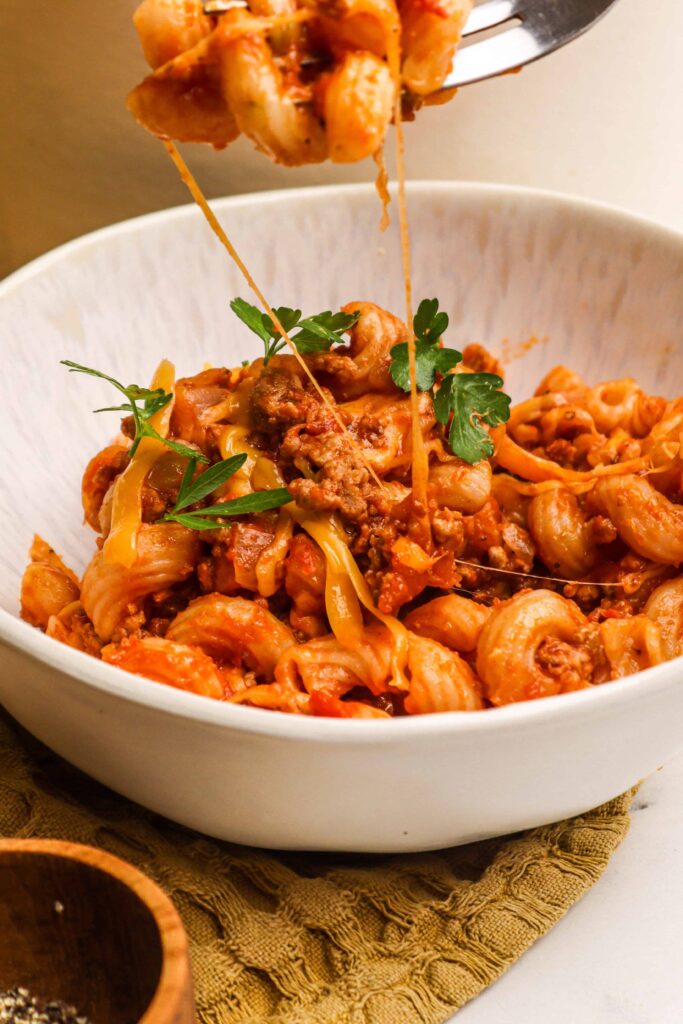 Easy Goulash Recipe - About a Mom