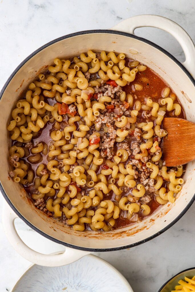 Easy Goulash Recipe - About a Mom