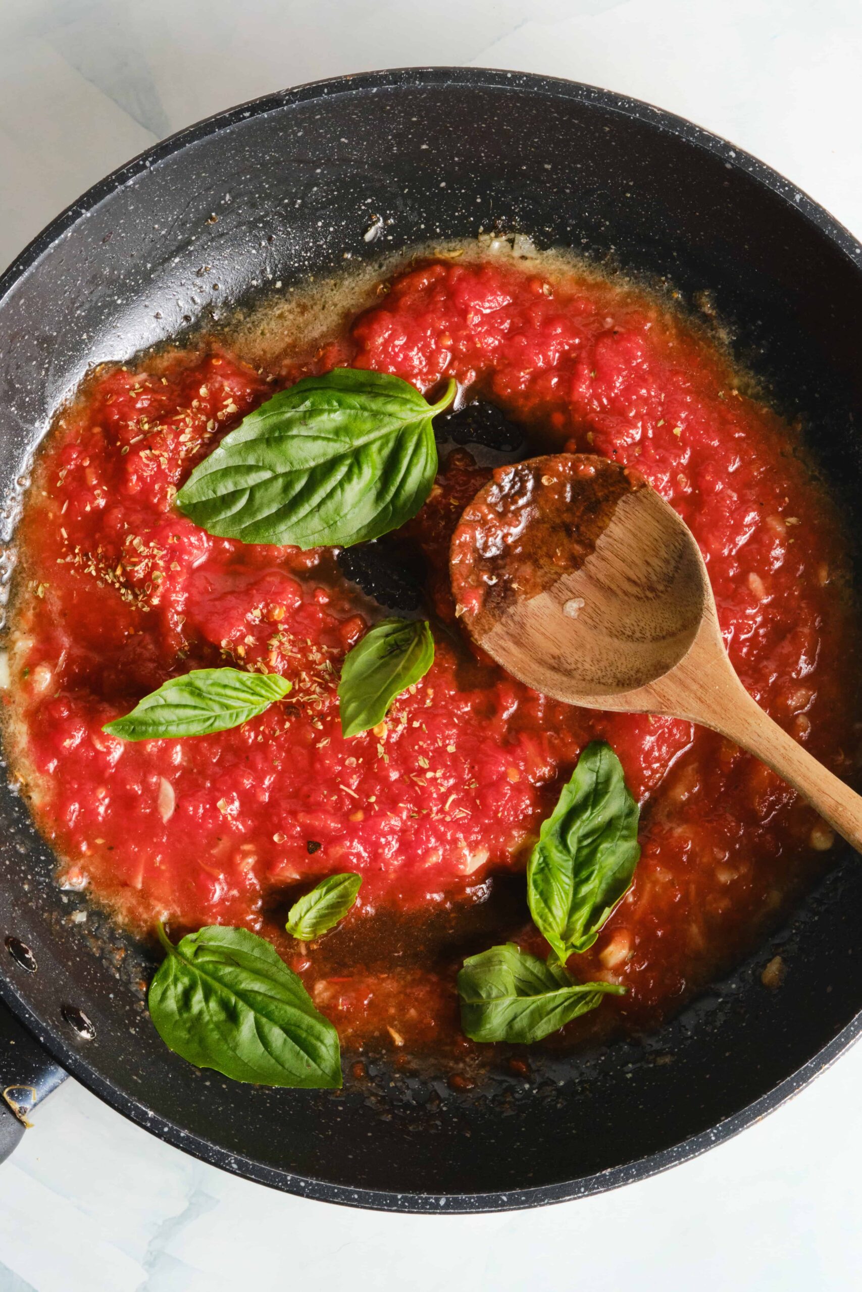 Shrimp Marinara Pasta - About a Mom