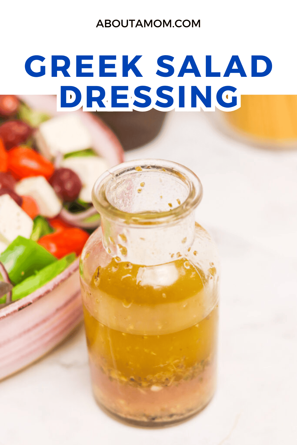 Easy Greek Salad Dressing Recipe - About a Mom