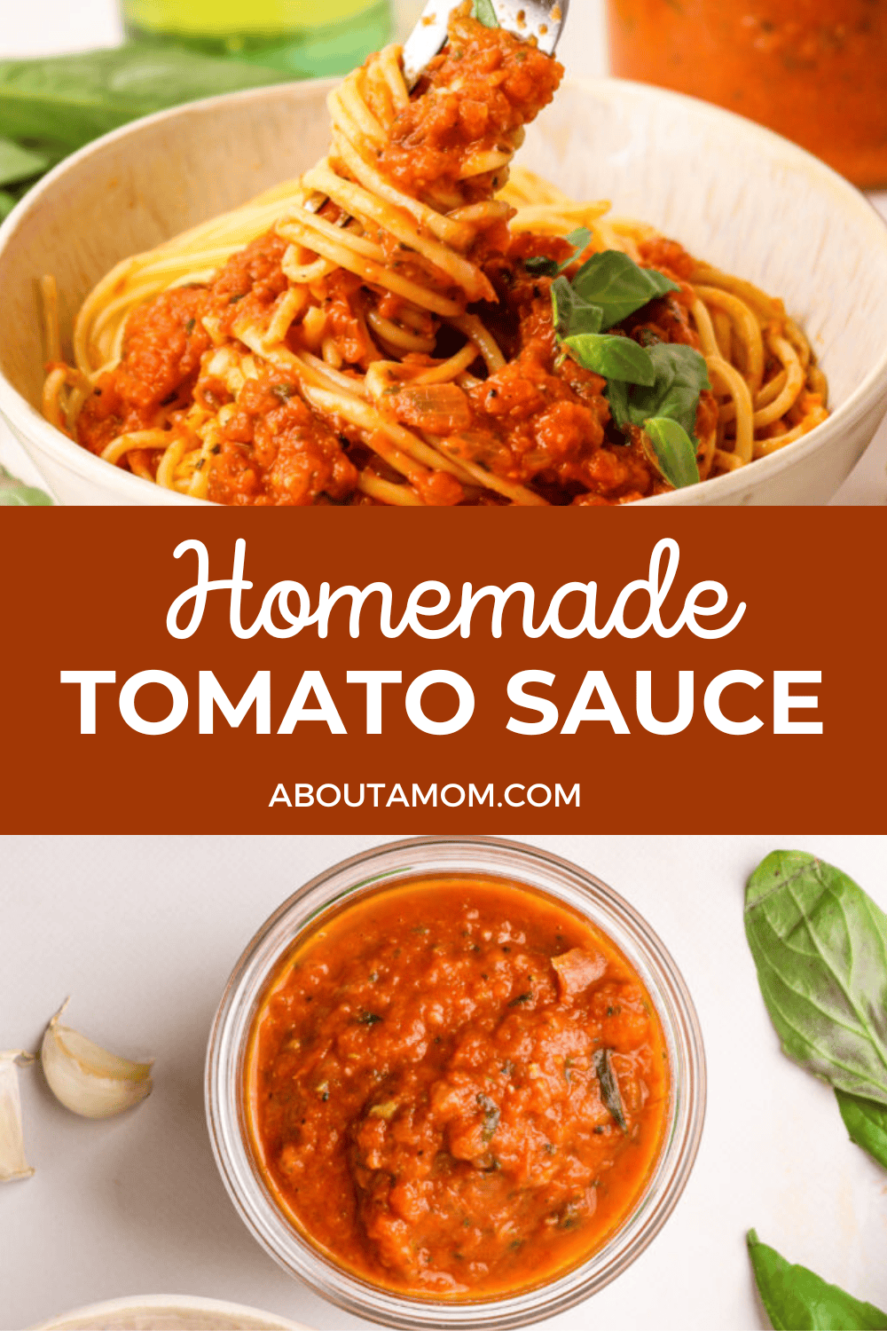 The Best Homemade Tomato Sauce Recipe - About a Mom
