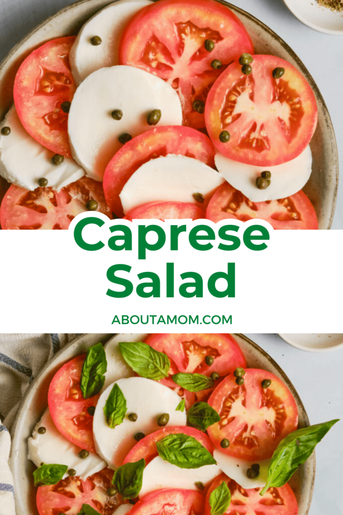 Traditional Caprese Salad Recipe - About a Mom