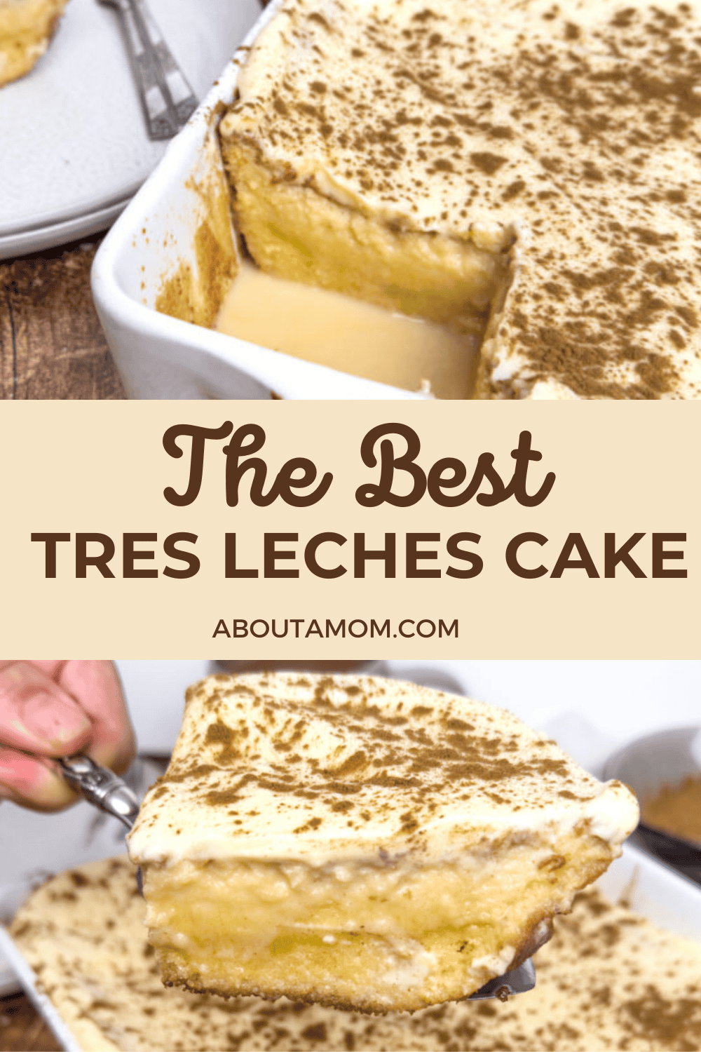 Tres Leches Cake (Milk Cake) - About a Mom